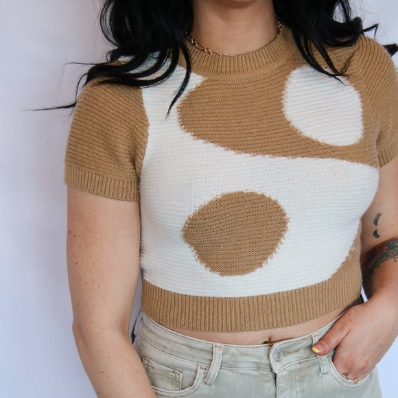 Pretty Garbage | Tops | Yin Yang Crop Top | Poshmark